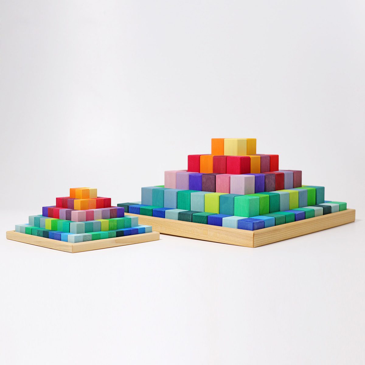 Grimm's Stepped Pyramid Small - Treelight Toys