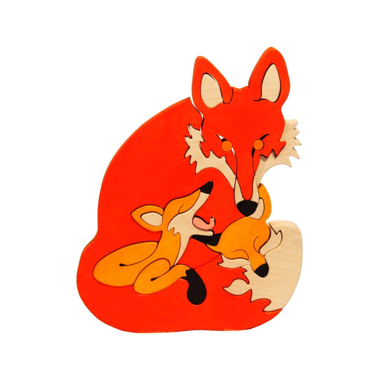 Fauna Puzzle Fox - Treelight Toys