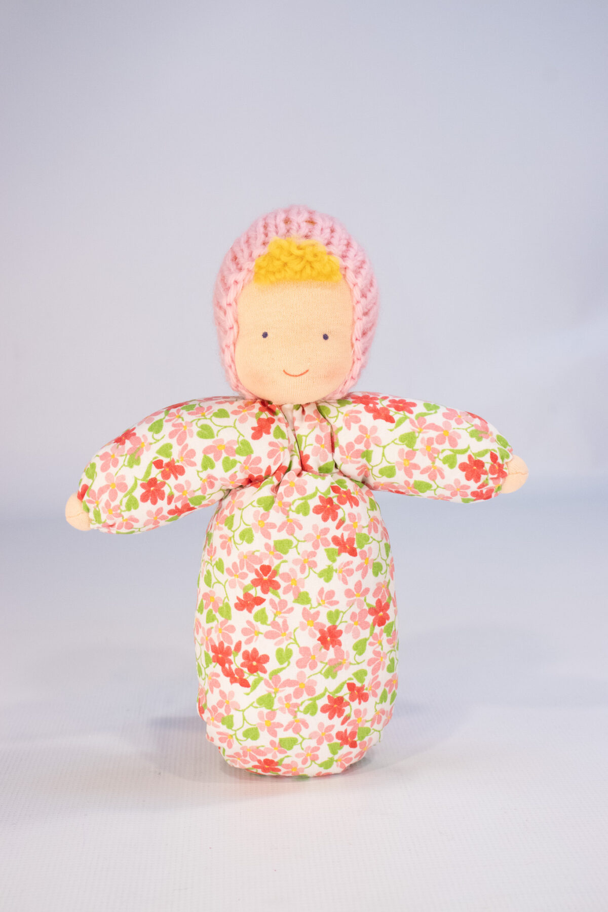 Evi Wrapped Doll Pink - Treelight Toys