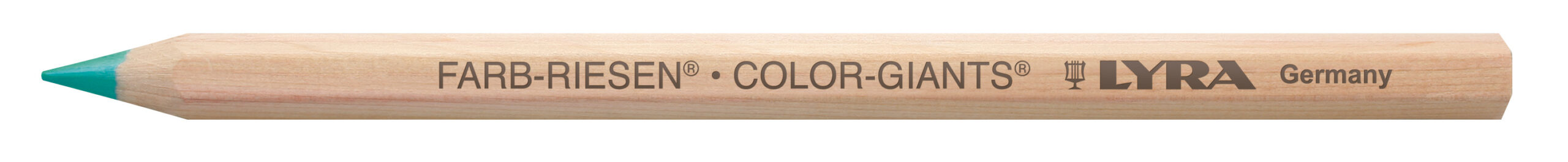 Lyra Colour Giants Unlacquered Box 12 singles - Viridian - Treelight Toys