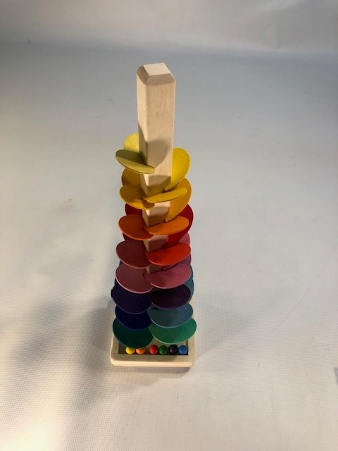 Magic Wood Marble Tree Tower, Mini - Treelight Toys