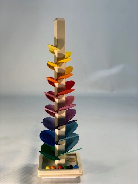 Magic Wood Marble Tree Tower, Mini - Treelight Toys