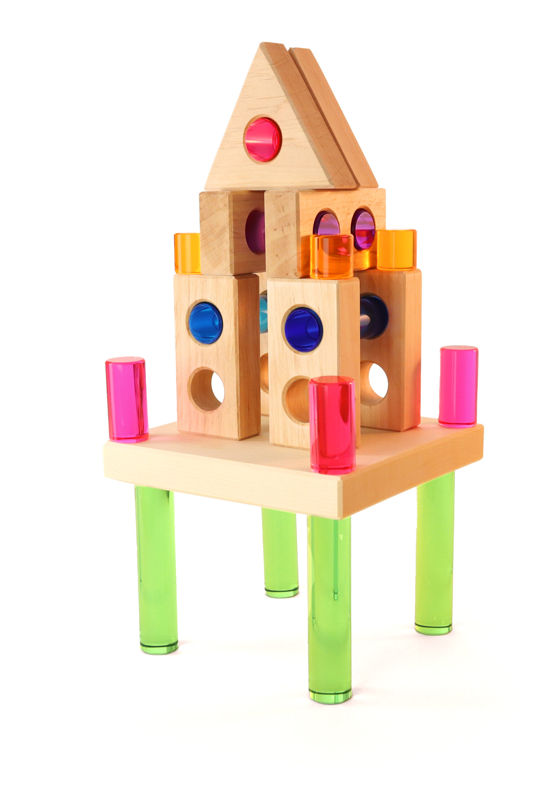 Bauspiel Luminous Pillars - Treelight Toys