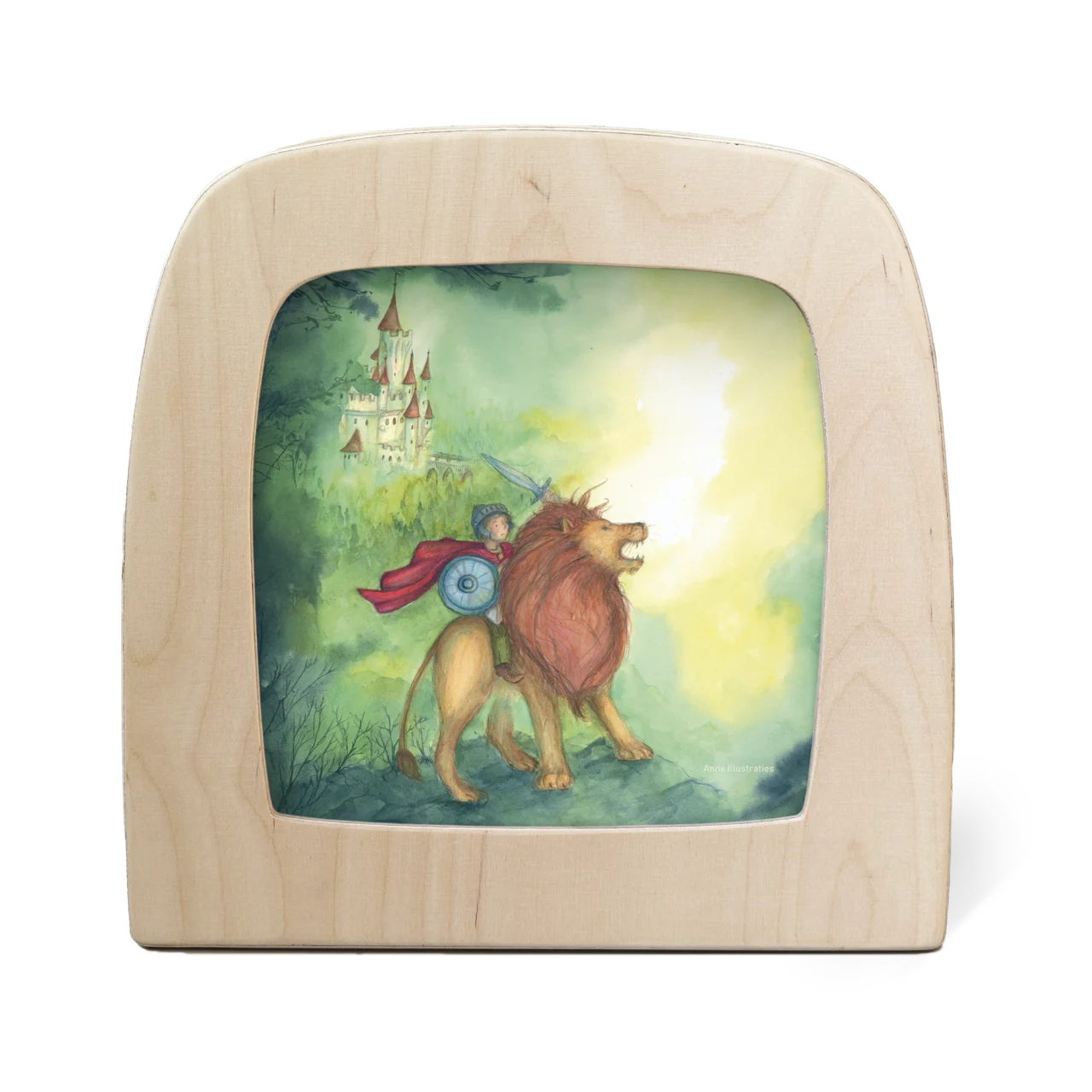 Toverlux Silhouette by Anne Illustrates Brave Knight - Treelight Toys